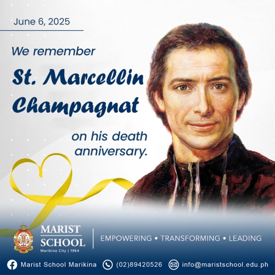 Celebrating the Feast of St. Marcellin Champagnat – Marist School Marikina